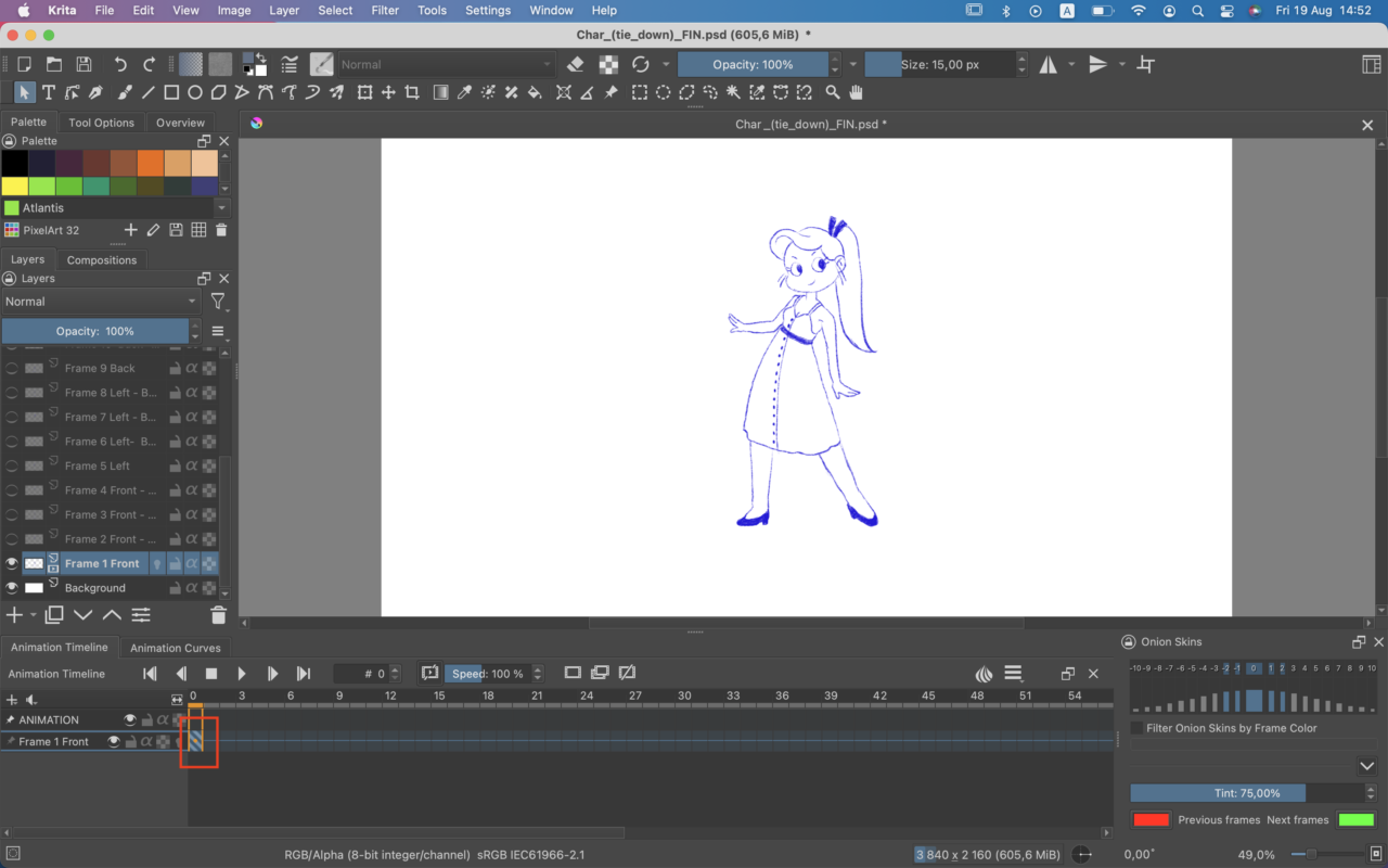 HOW TO CONVERT PHOTOSHOP LAYERS into KRITA ANIMATION – Nadine Kovalchuk