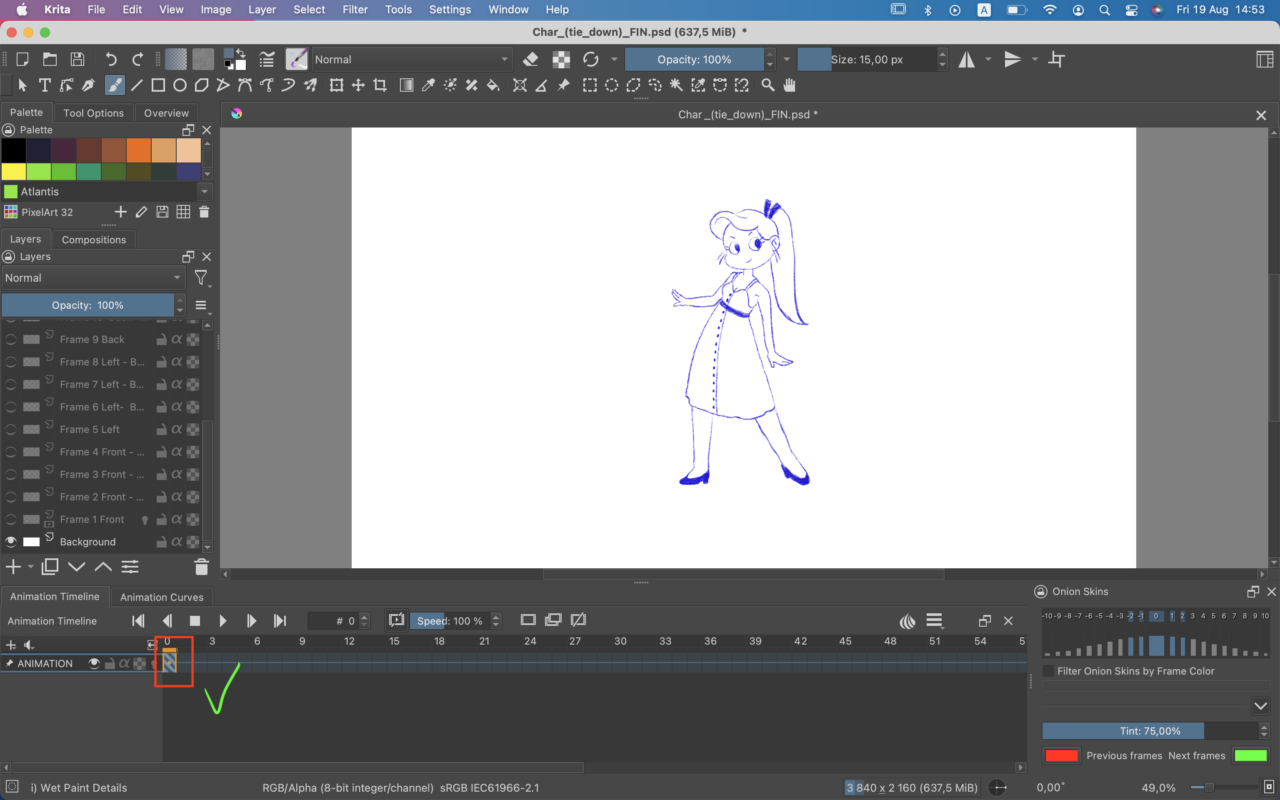 HOW TO CONVERT PHOTOSHOP LAYERS into KRITA ANIMATION – Nadine Kovalchuk