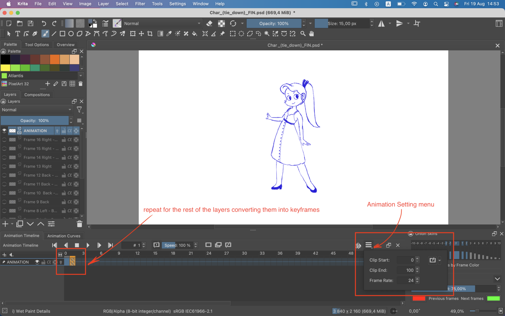HOW TO CONVERT PHOTOSHOP LAYERS into KRITA ANIMATION – Nadine Kovalchuk